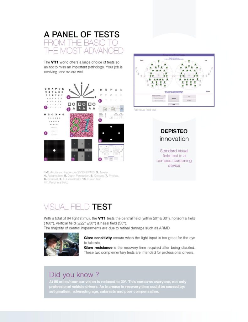 VT1 Vision Screener | RB Instruments